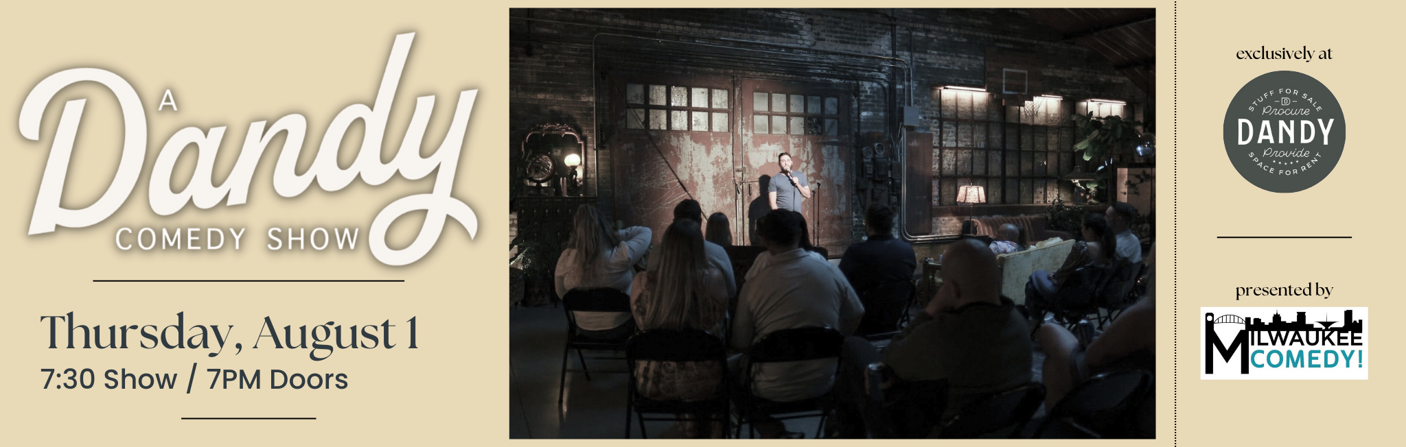 Milwaukee Comedy - Presenting the best in live comedy events!