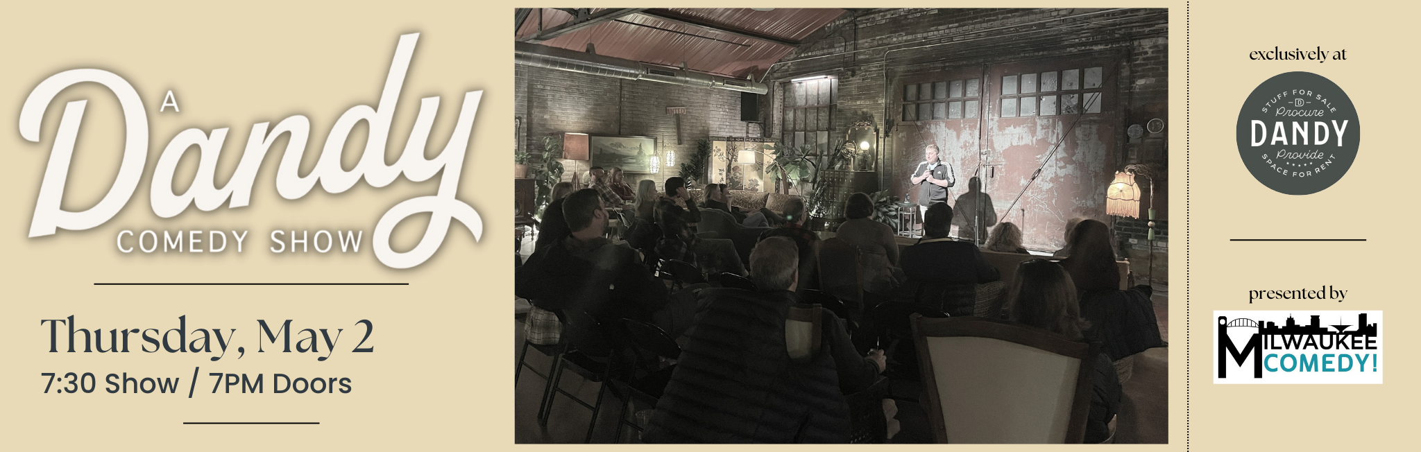 Milwaukee Comedy - Presenting the best in live comedy events!
