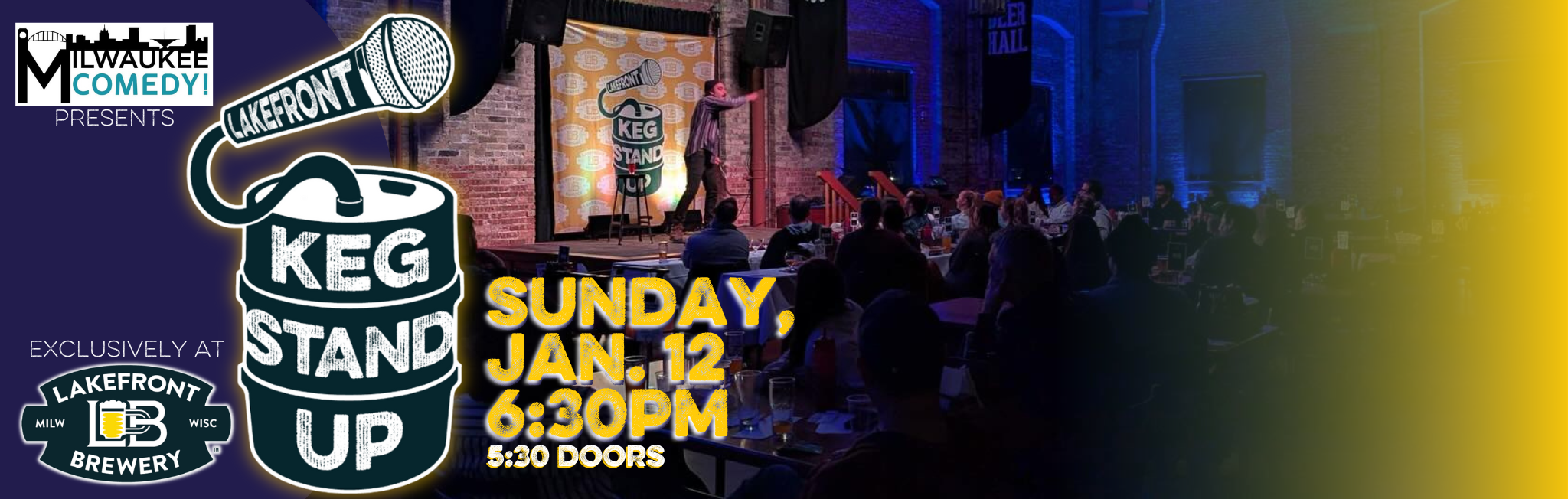 Milwaukee Comedy - Presenting the best in live comedy events!
